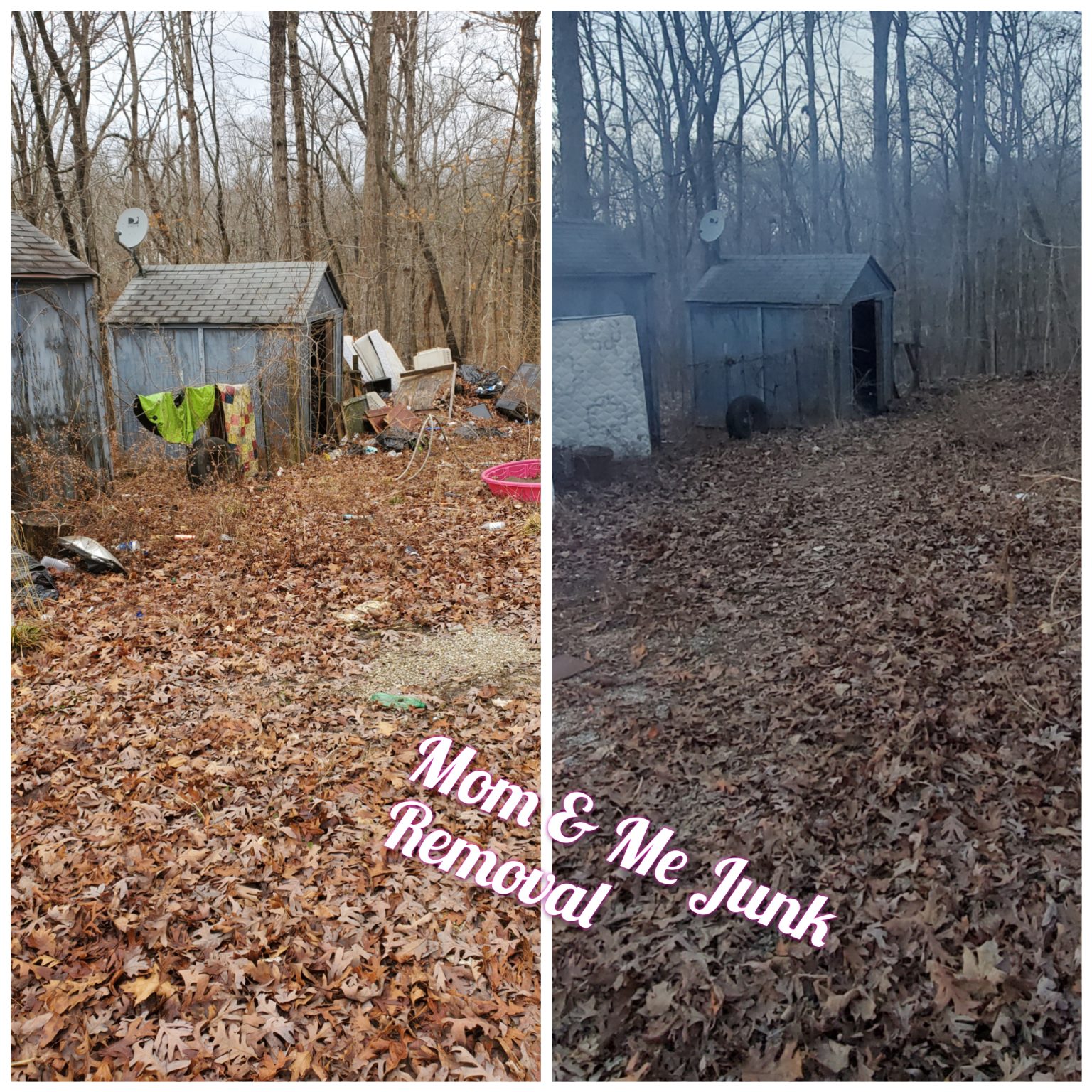 Mom and Me Junk Removal - Full service cleanout